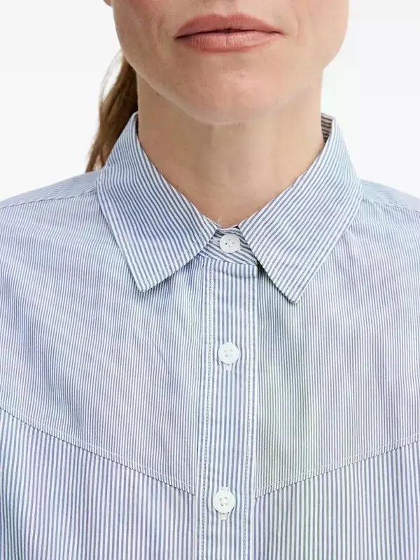 LEVI'S Harlie Pieced Vertical-stripe Shirt