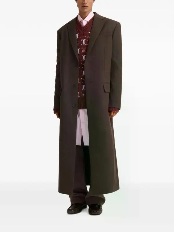 Marni Wool Super-longline Coat