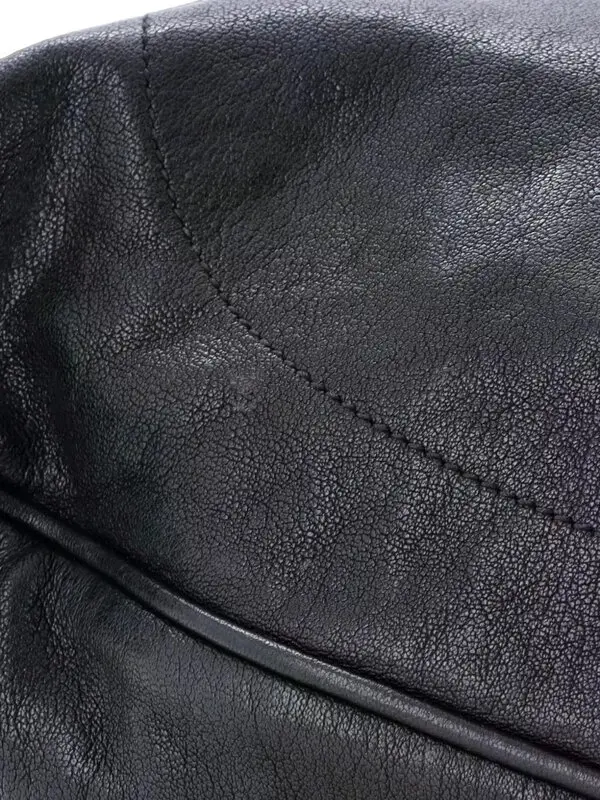 Gucci Monochrome Aphrodite Leather Medium Shoulder Bag
