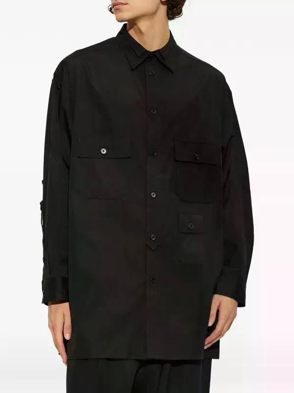 Yohji Yamamoto Multi-pocket Long-sleeve Shirt