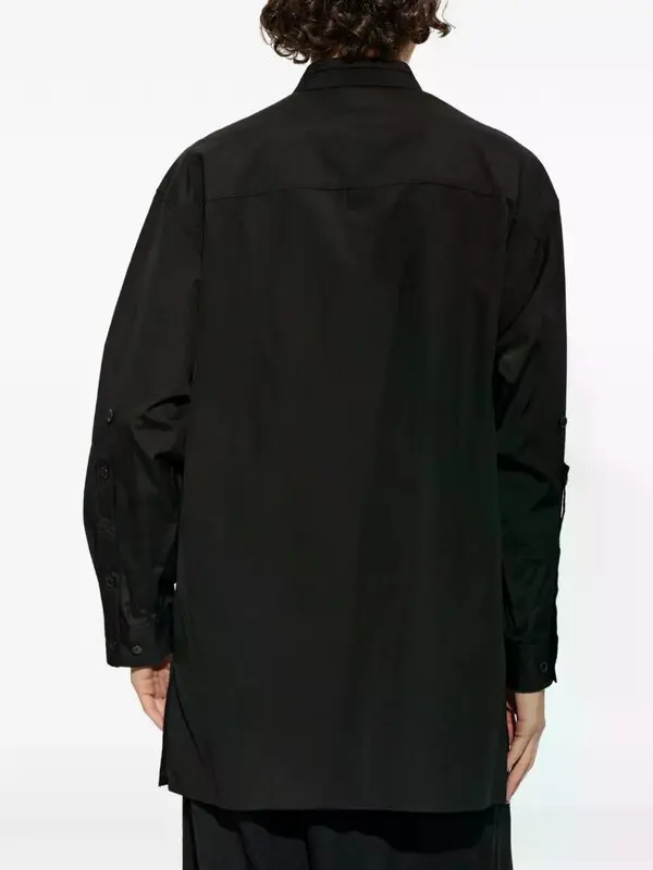 Yohji Yamamoto Multi-pocket Long-sleeve Shirt
