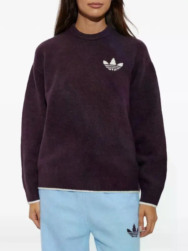 Adidas Ess Logo-embroidered Sweater