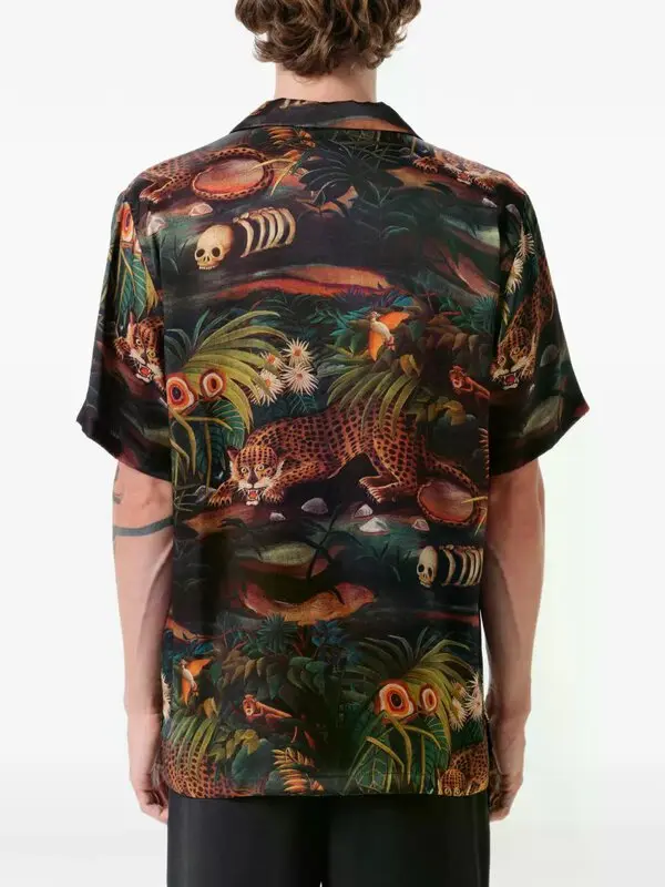 ENDLESS JOY Leopardo Jungle Short-sleeve Shirt