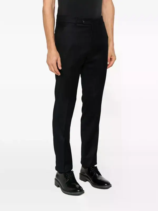 Incotex Pressed-crease Straight-leg Trousers