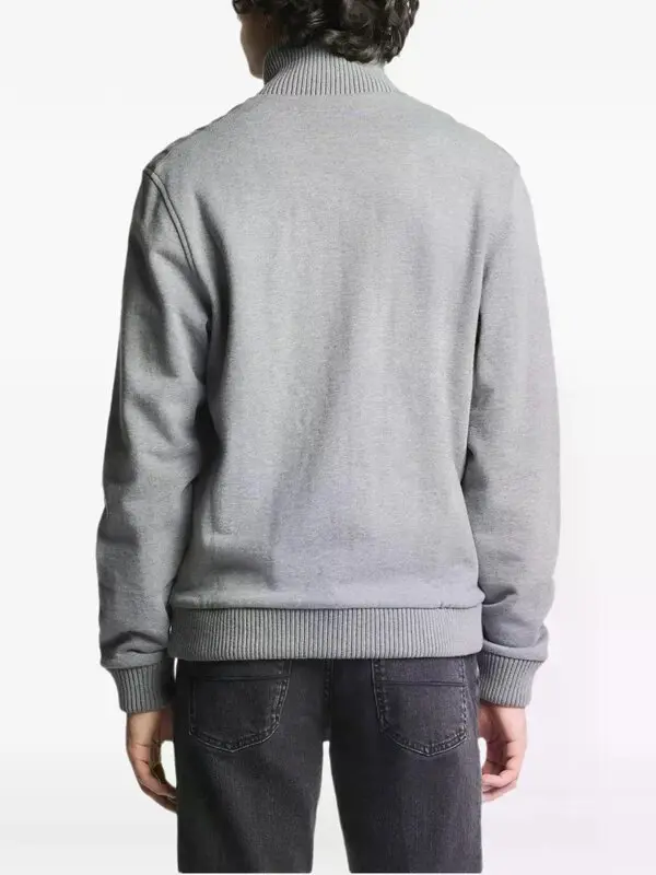 FAY Quilted Ribbed-trim Jacket
