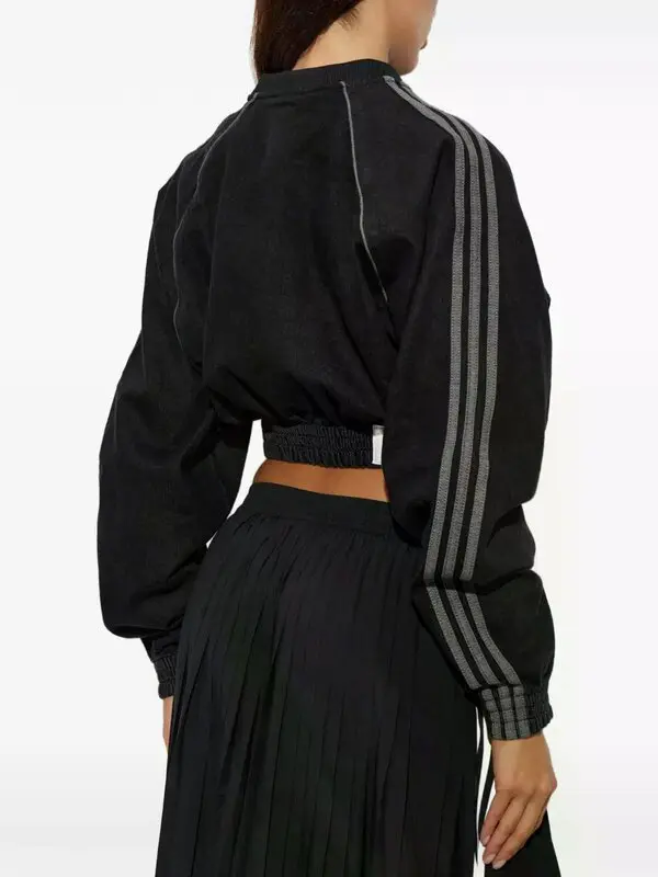 Adidas Sst Stripe-detail Denim Jacket
