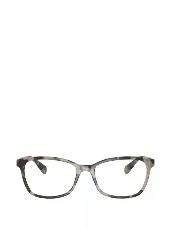 Ray-ban Optics Tortoiseshell-effect Rectangle-frame Glasses