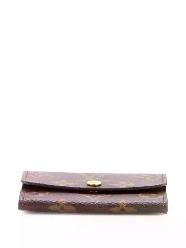 LOUIS VUITTON Flap Case Monogram Canvas Card Holder