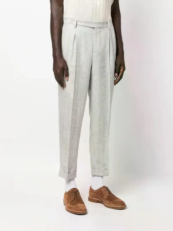 Brunello Cucinelli Cropped Tailored Trousers