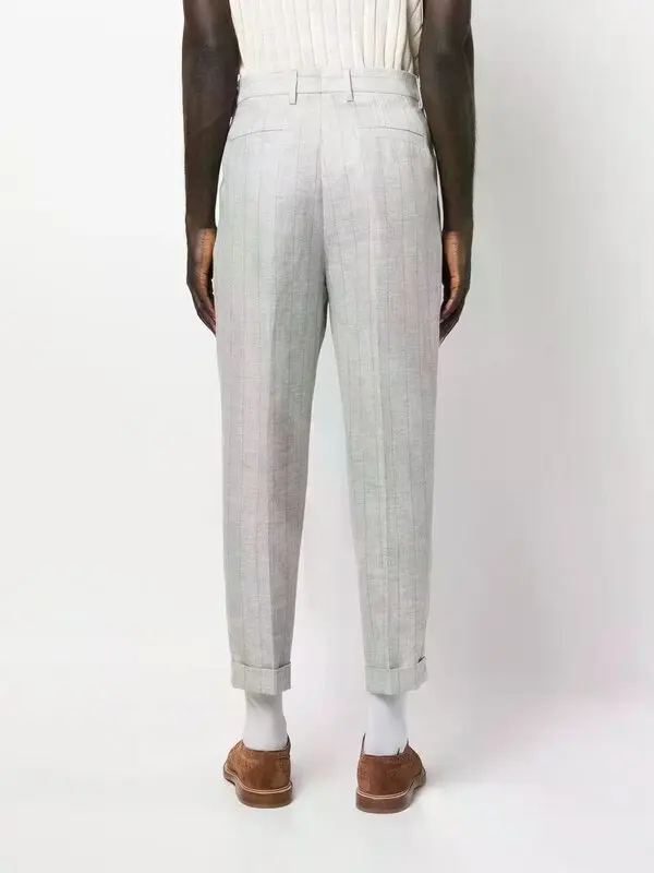 Brunello Cucinelli Cropped Tailored Trousers