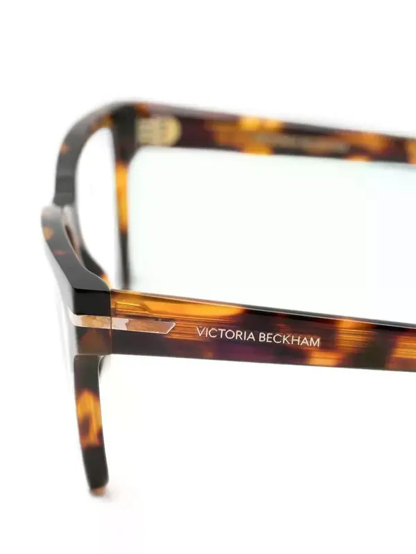 Victoria Beckham Tortoiseshell-effect Square-frame Glasses