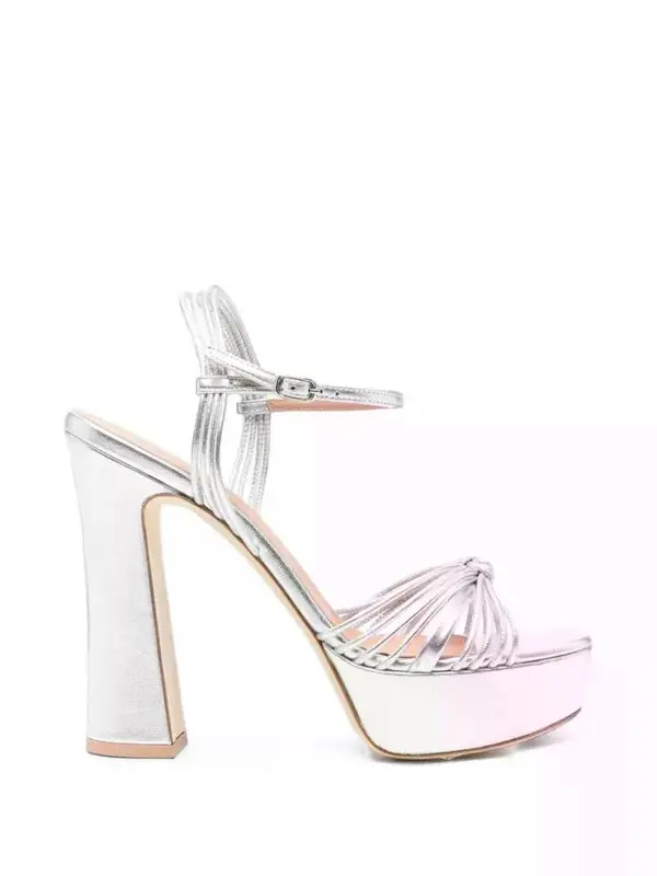MALONE SOULIERS Lucille Knotted Platform Sandals