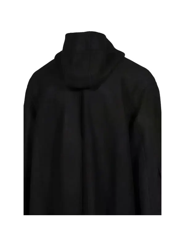 Yohji Yamamoto Hooded Military Coat