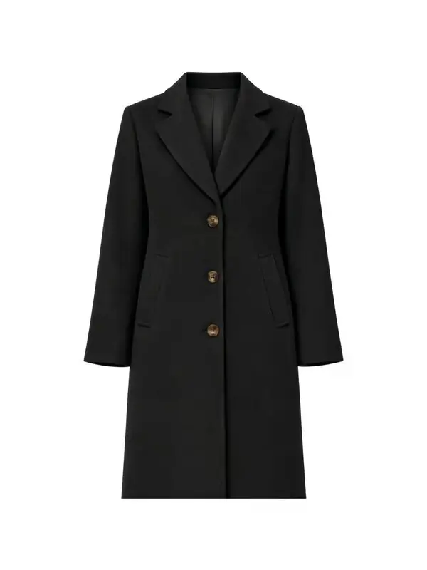 Liu Jo Midi Coat In Wool Blend