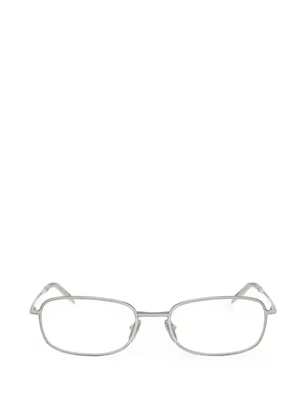 Prada Rectangle-frame Glasses - Silver