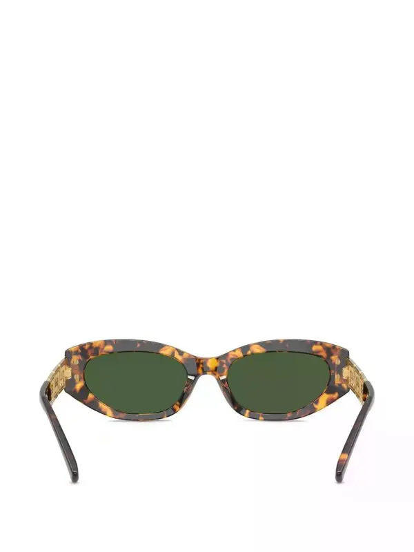 Versace Tortoiseshell-effect Sunglasses