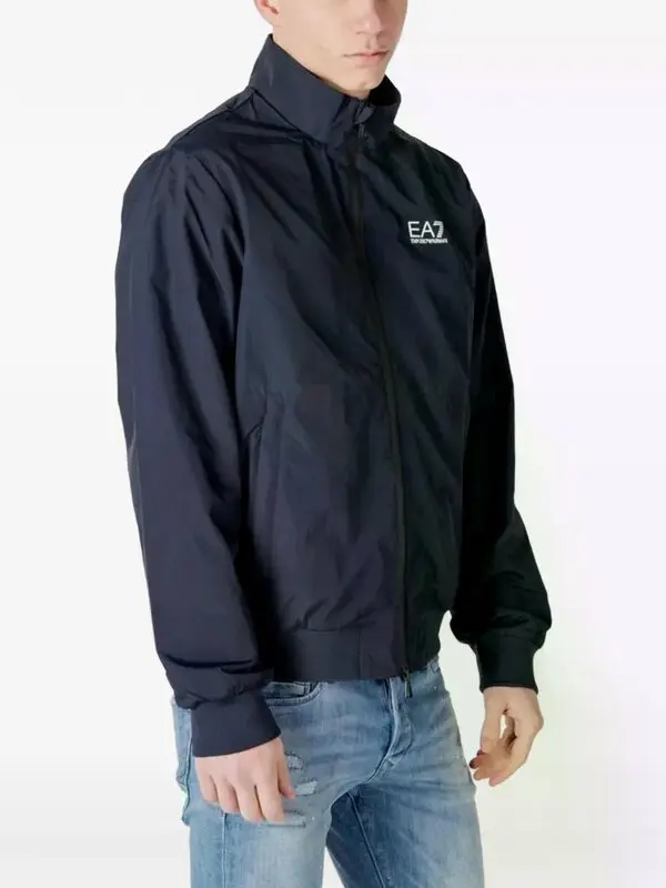 EA7 Logo-print Bomber Jacket