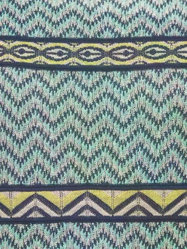 Missoni Patterned Knitted Mini Dress
