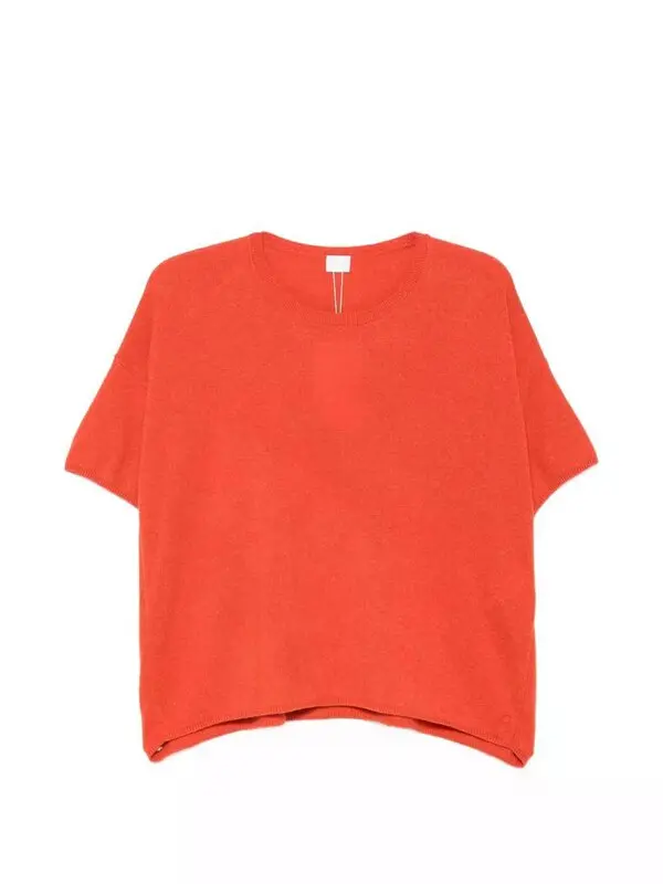 C.T.PLAGE Short-sleeve Cashmere Sweater