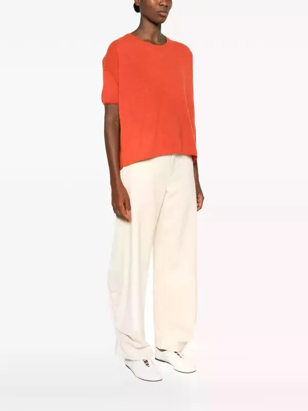 C.T.PLAGE Short-sleeve Cashmere Sweater