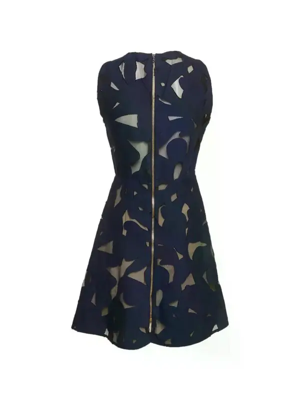 Roland Mouret Cut-out Flared Mini Dress