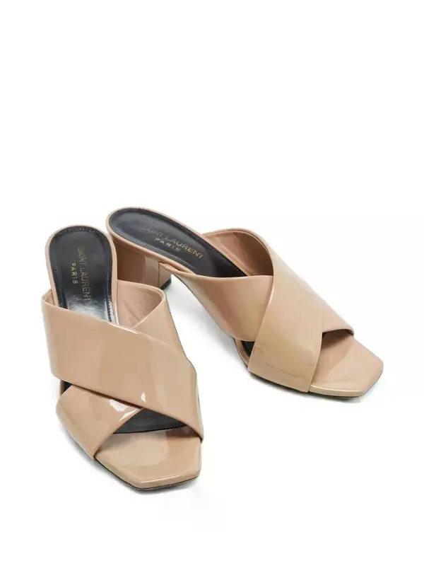 Saint Laurent Loulou Crossover-strap Sandals