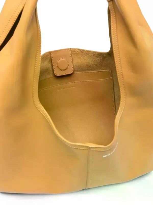AMI Paris Etienne Leather Shoulder Bag