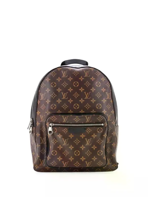LOUIS VUITTON Josh Macassar Monogram Canvas Backpack