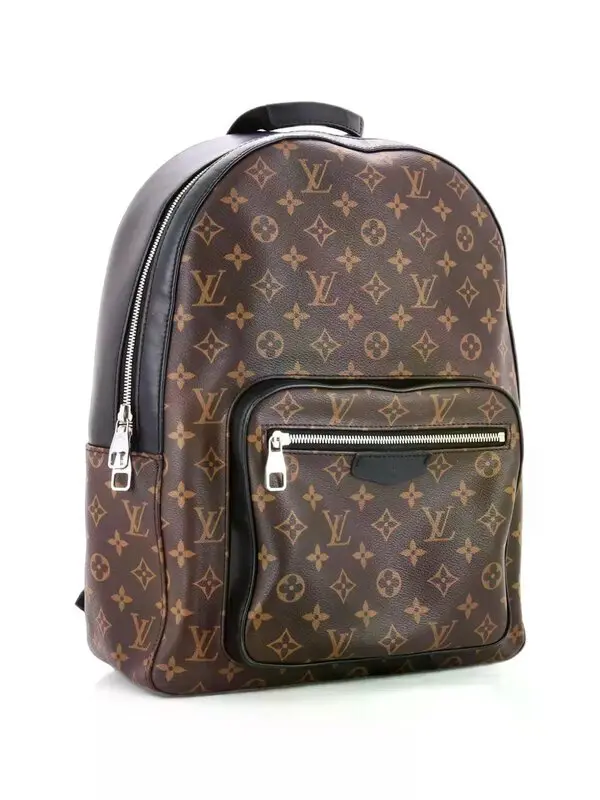 LOUIS VUITTON Josh Macassar Monogram Canvas Backpack