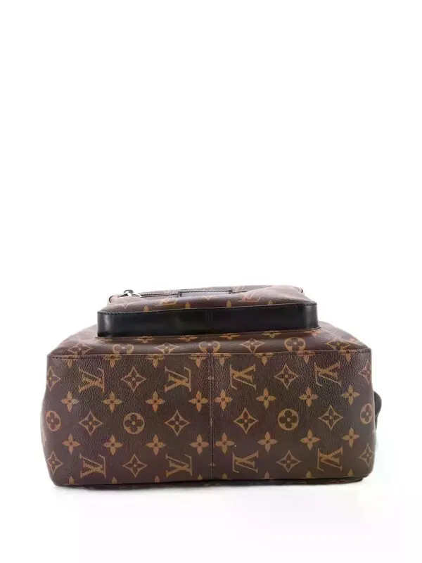 LOUIS VUITTON Josh Macassar Monogram Canvas Backpack