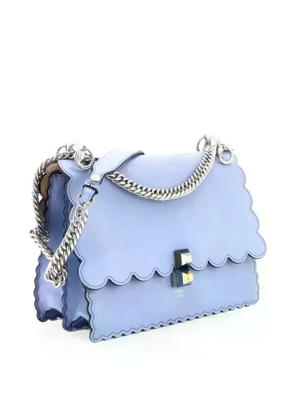 Fendi Kan I Bag Leather Medium Shoulder Bag