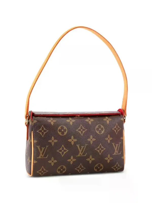 LOUIS VUITTON Recital Handbag Monogram Canvas Shoulder Bag