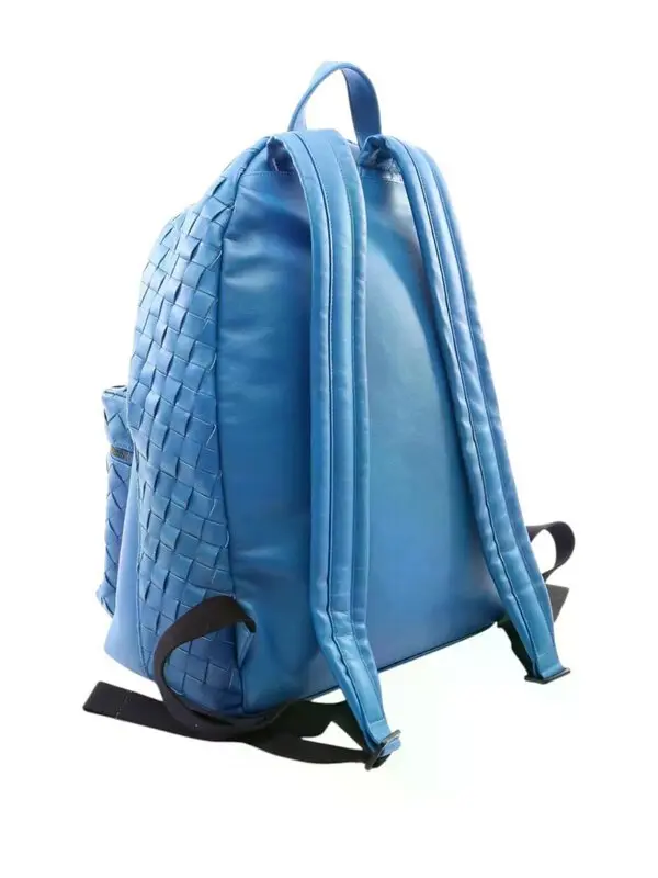 Bottega Veneta 2012-2026 Leather Intrecciato Backpack