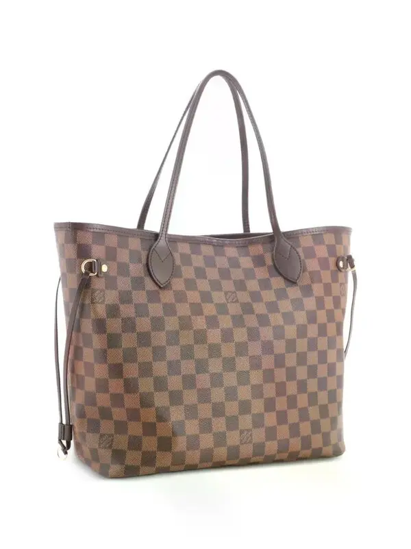 LOUIS VUITTON Neverfull Nm Damier Mm Tote Bag - Brown