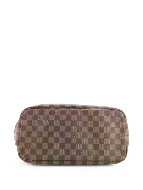 LOUIS VUITTON Neverfull Nm Damier Mm Tote Bag - Brown