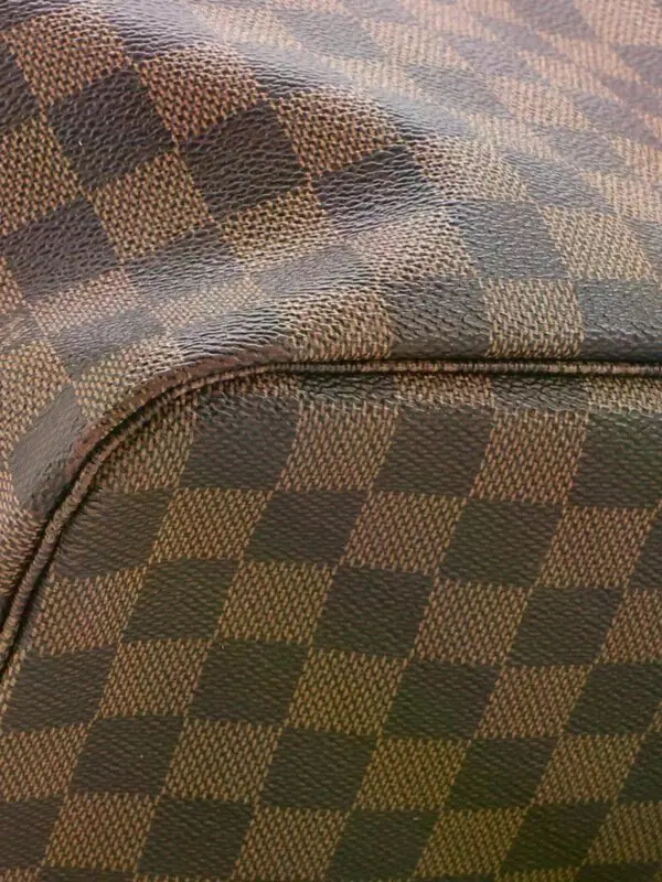 LOUIS VUITTON Neverfull Nm Damier Mm Tote Bag - Brown