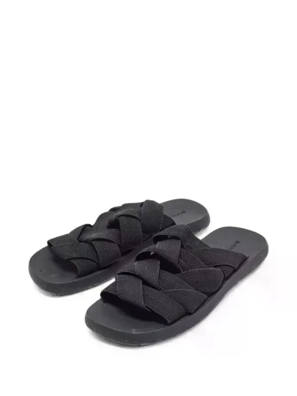Bottega Veneta Plat Woven Sandals