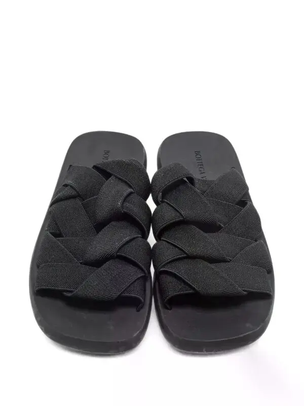 Bottega Veneta Plat Woven Sandals