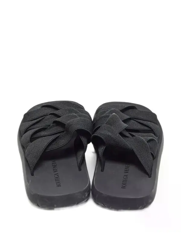 Bottega Veneta Plat Woven Sandals