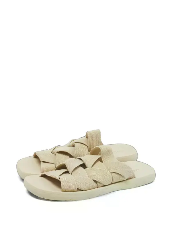 Bottega Veneta Plat Interlaced Sandals