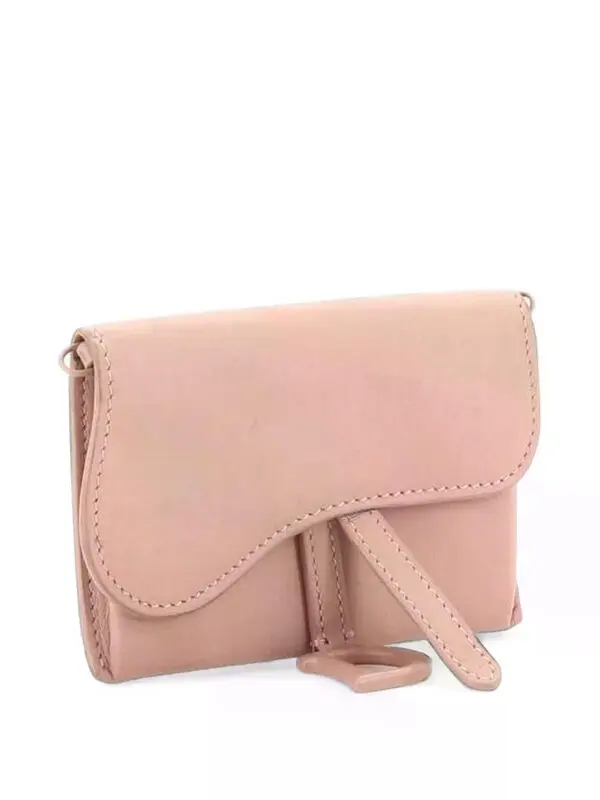 Dior Saddle Nano Pouch Leather Belt Bag