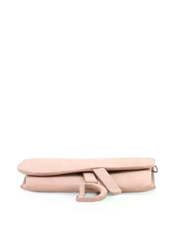 Dior Saddle Nano Pouch Leather Belt Bag
