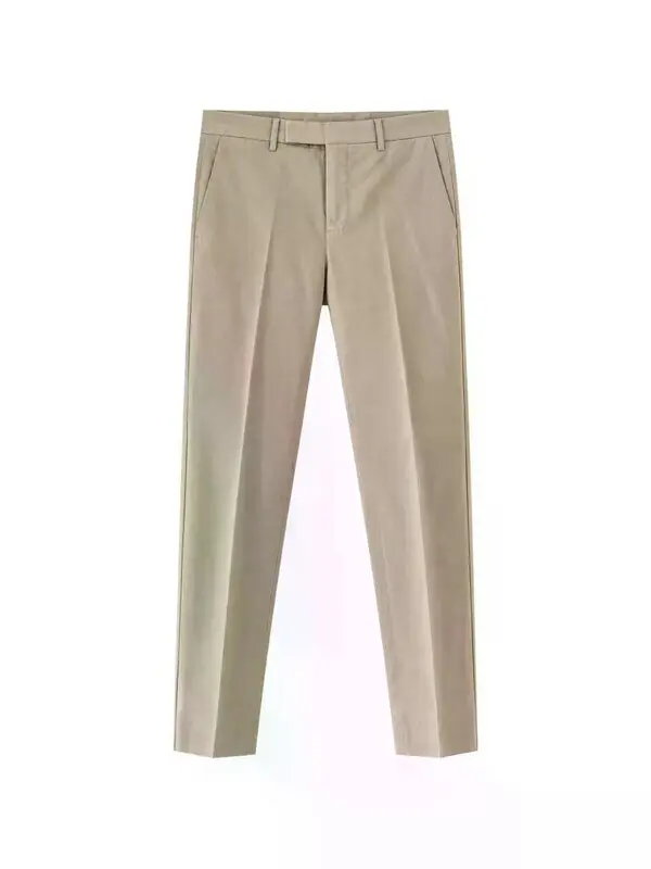 PT TORINO Slim-fit Pressed-crease Trousers