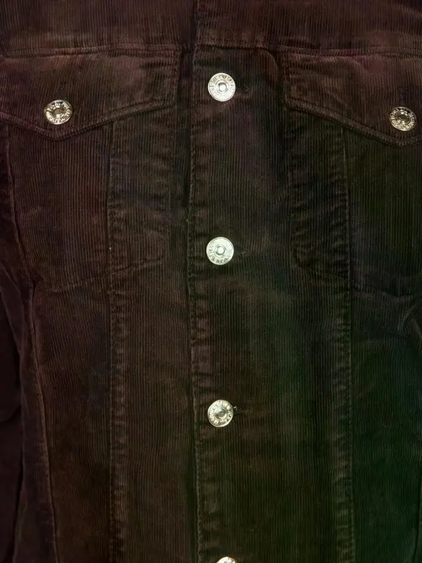 7 For All Mankind Vicky Collarless Corduroy Jacket