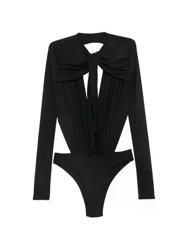 AMAZUIN Anais Cut-out Ruched Bodysuit