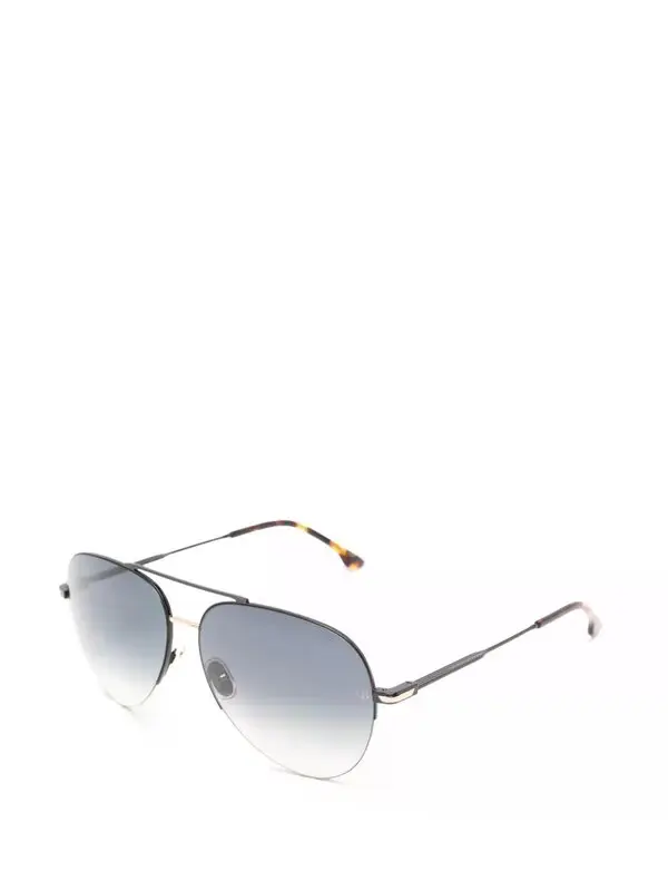 Victoria Beckham Vb1000/s Pilot-frame Sunglasses
