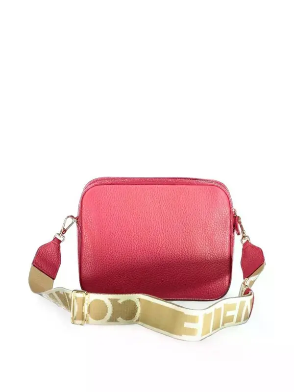 COCCINELLE Grained Leather Shoulder Bag