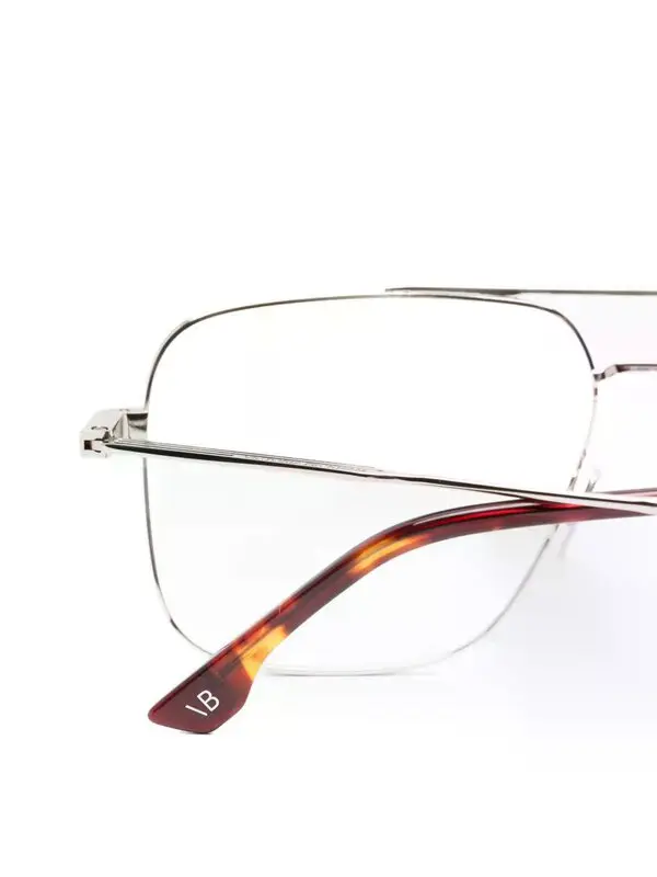 Victoria Beckham Double-bridge Square-frame Glasses