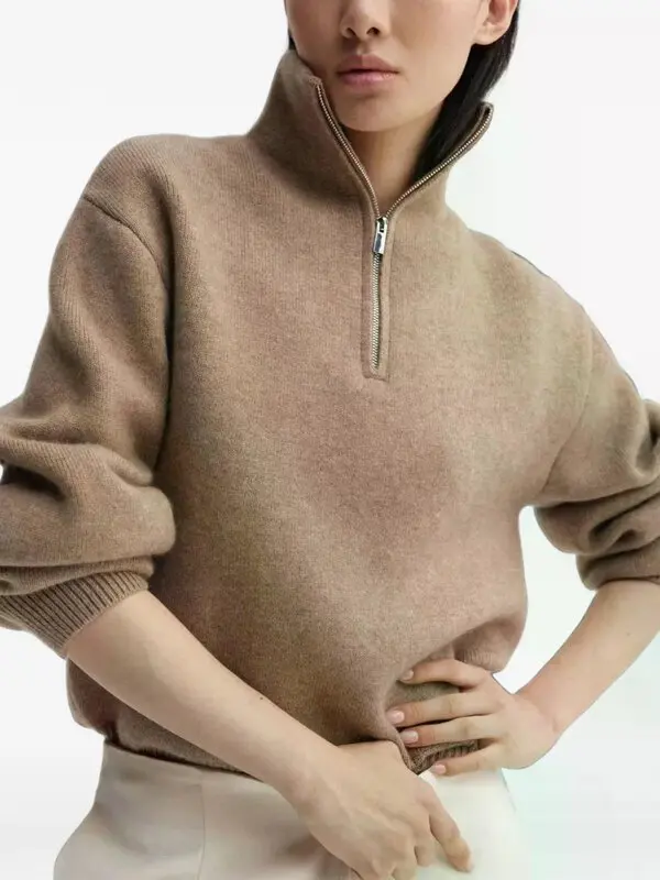 Almada Label Dana Half-zip Sweater