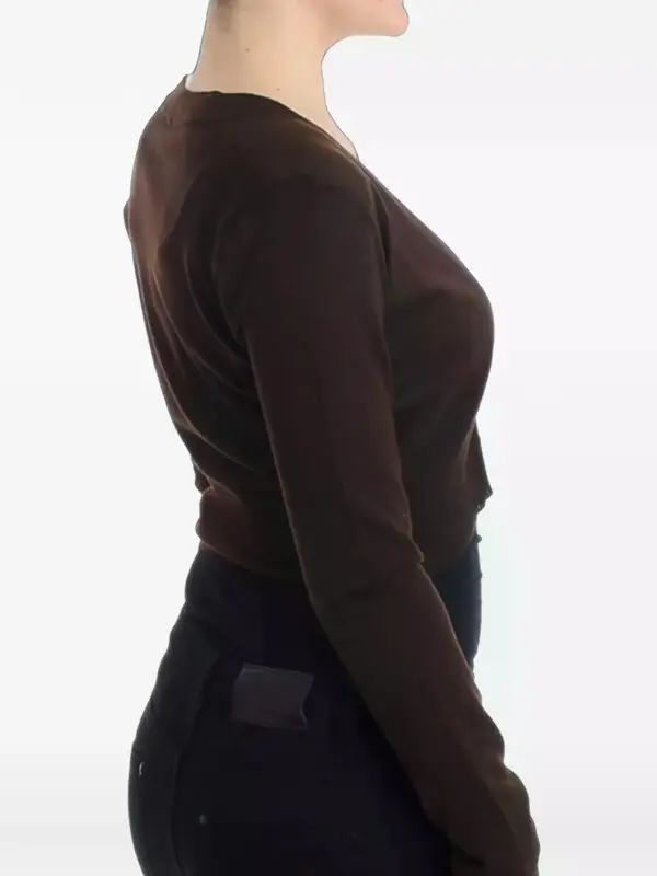 Roberto Cavalli Cropped Cardigan